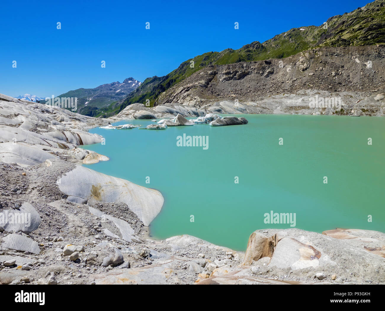 Lake rhone glacier hi-res stock photography and images - Alamy