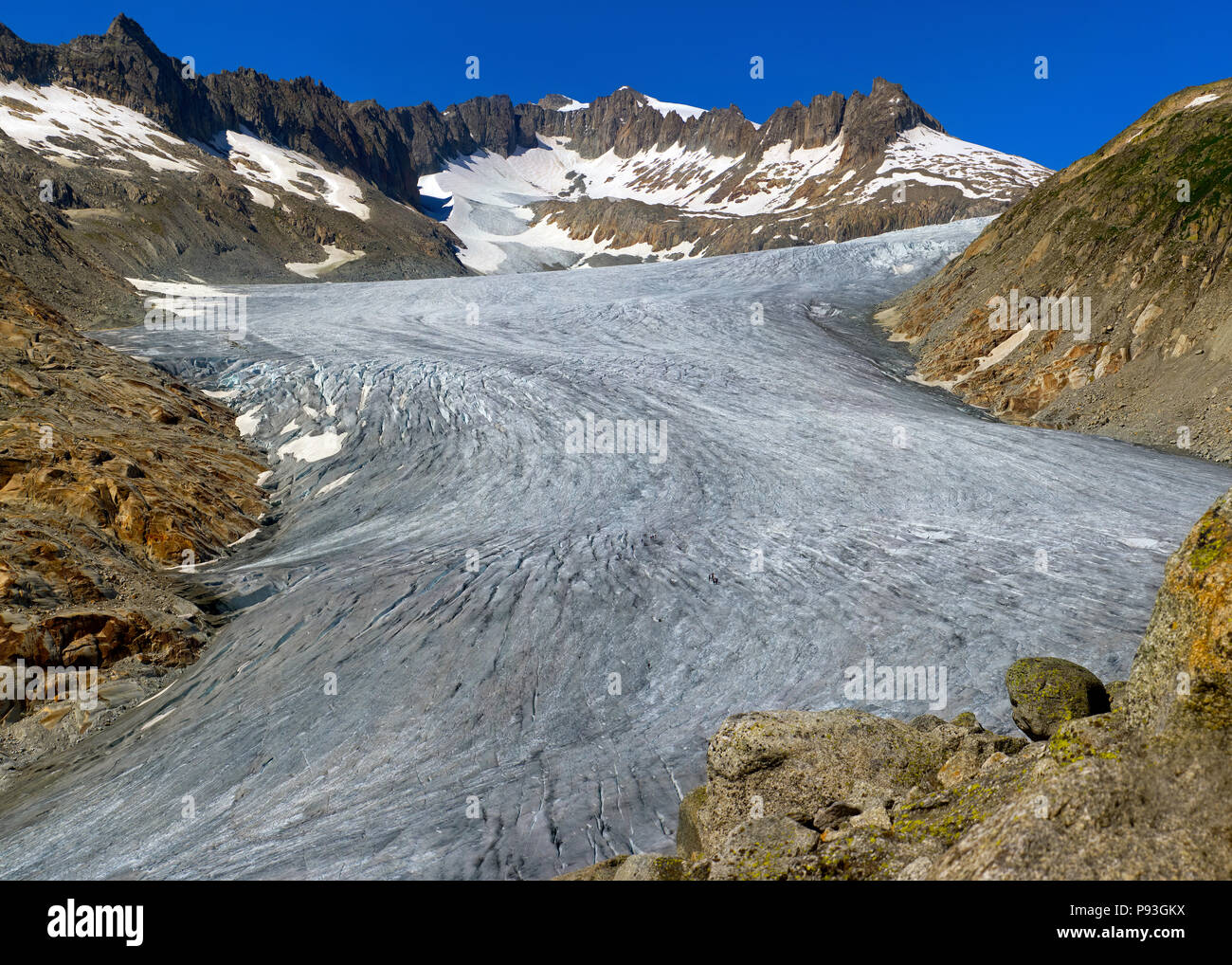 Rhonegletscher hi-res stock photography and images - Alamy