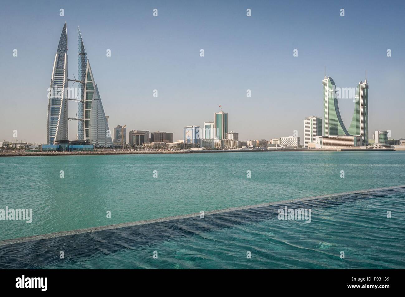 Harbour towers bahrain hi-res stock photography and images - Alamy