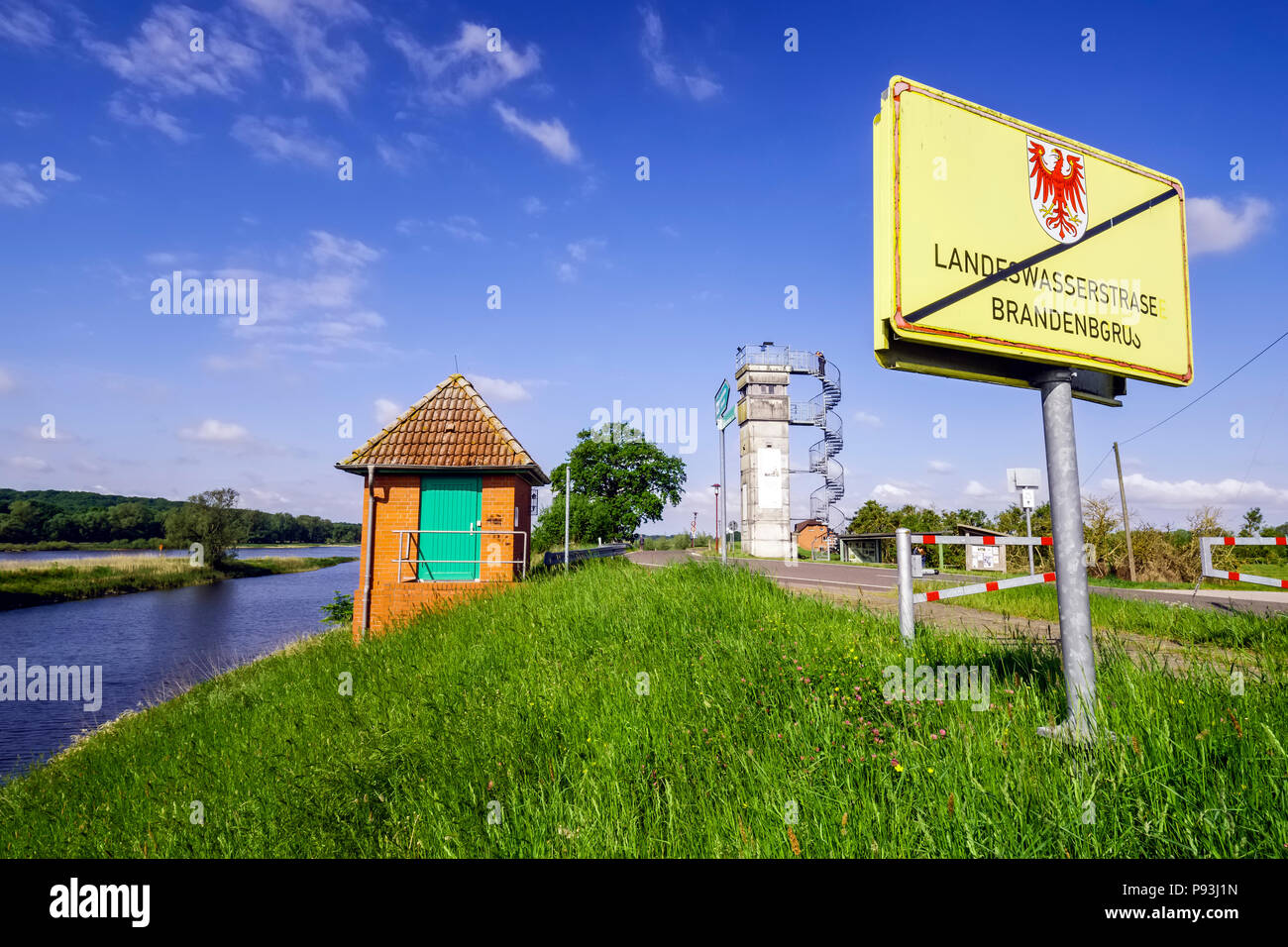 Border tower lenzen hi-res stock photography and images - Alamy
