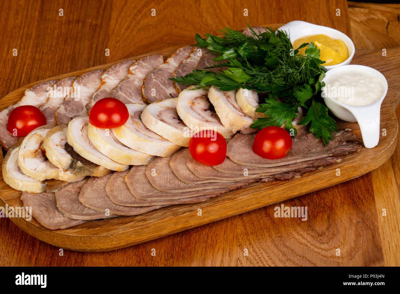 Pickled pork tongue hi-res stock photography and images - Alamy