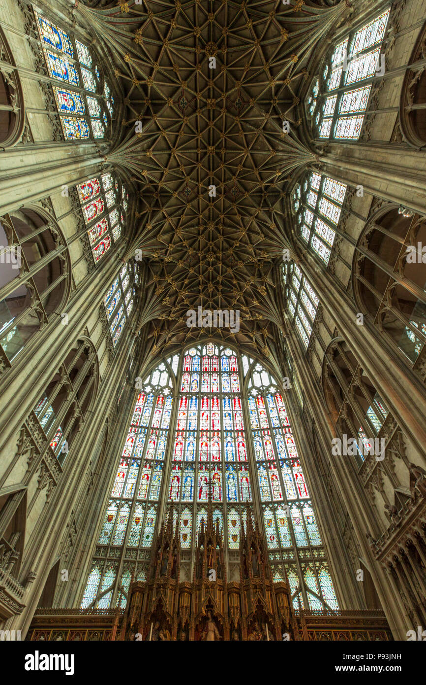 Gloucester cathedral stained glass hi-res stock photography and images ...