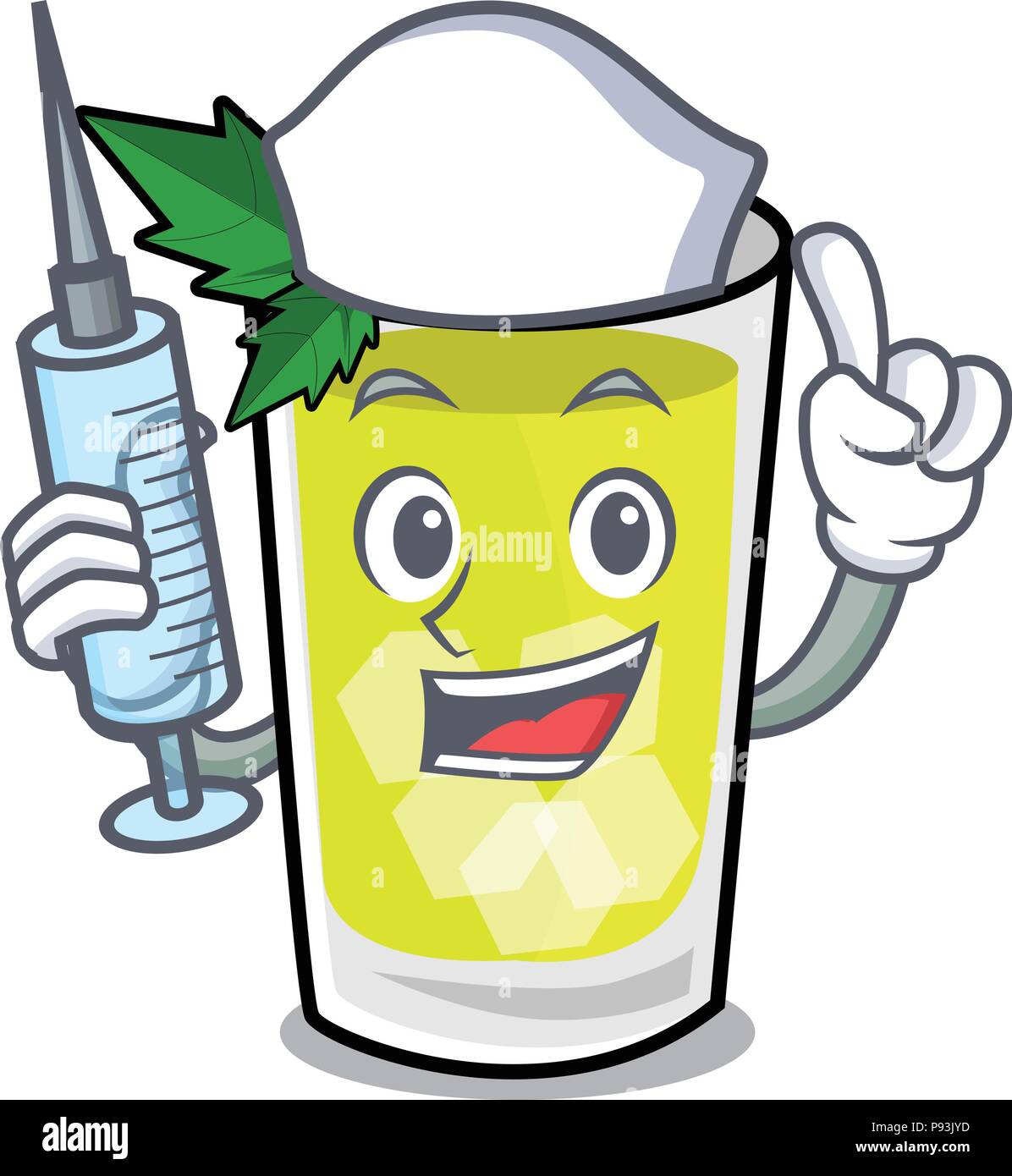 Nurse mint julep character cartoon Stock Vector Image & Art - Alamy