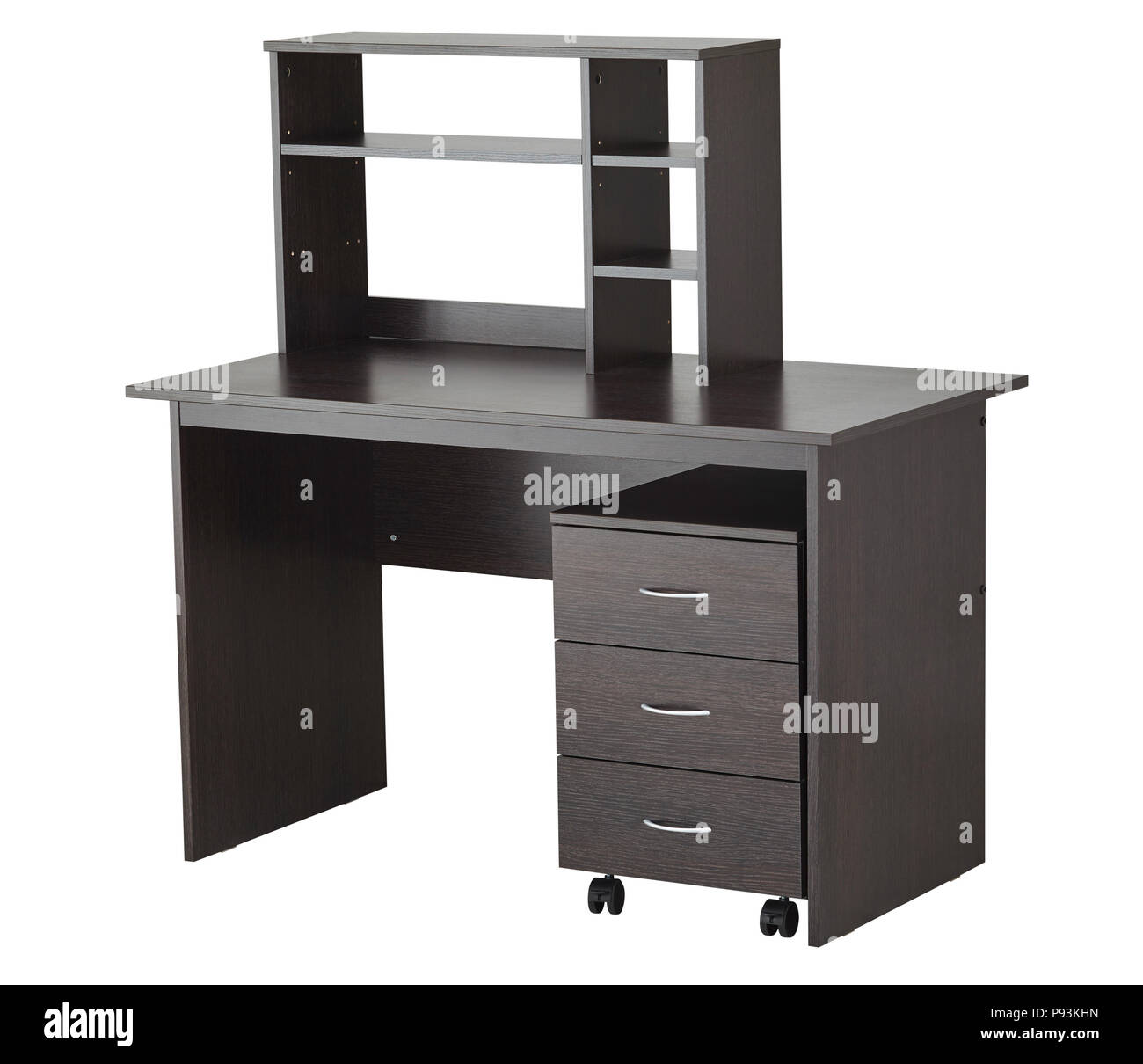 Black table isolated on white background. Include clipping path Stock ...