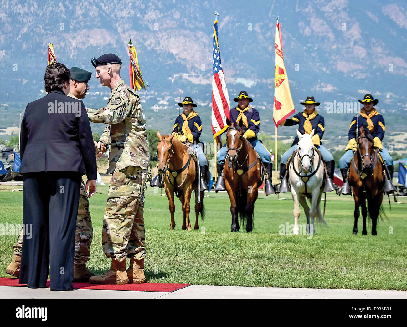 FORT CARSON, Colo. — Col. Ronald P. Fitch Jr., outgoing commander, U.S ...