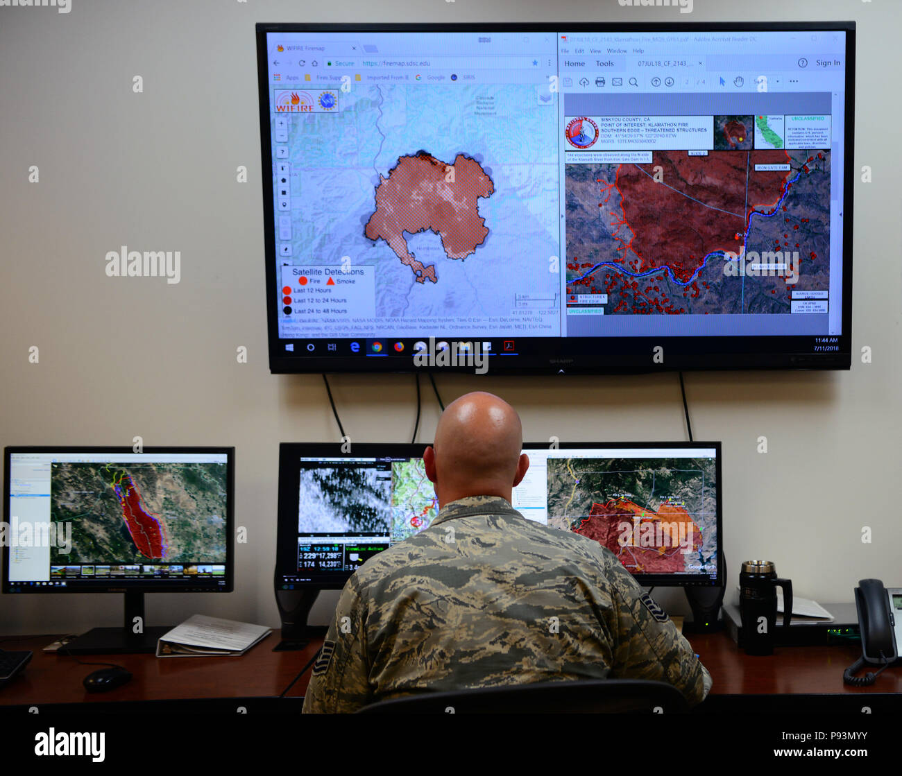 Senior Airman Austin Kingfisher, 234th Intelligence Squadron aerial ...