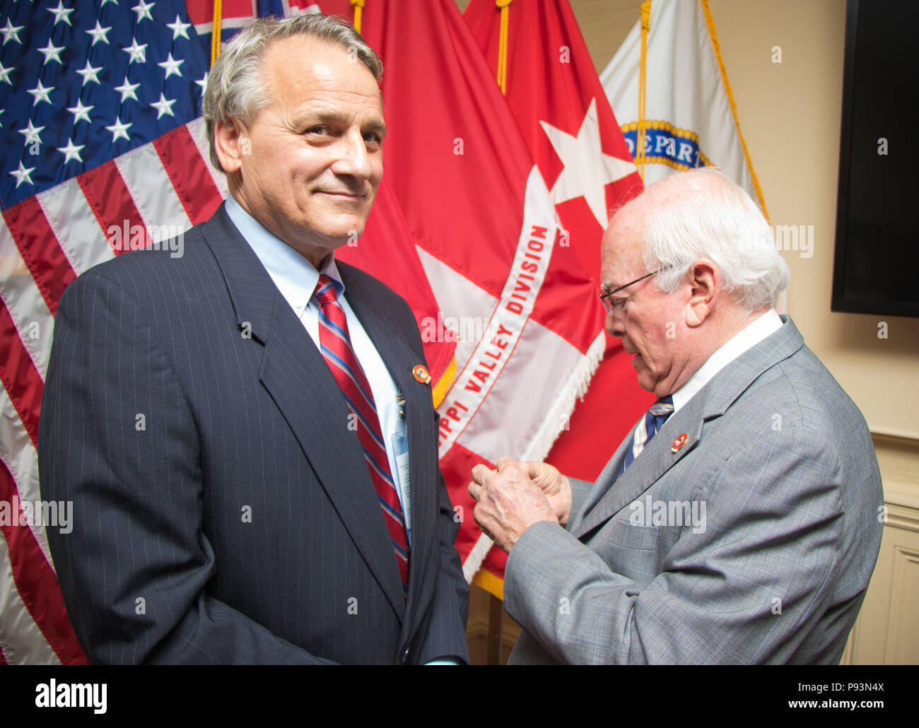 Sam Angel, the Mississippi River Commission's longest standing member ...