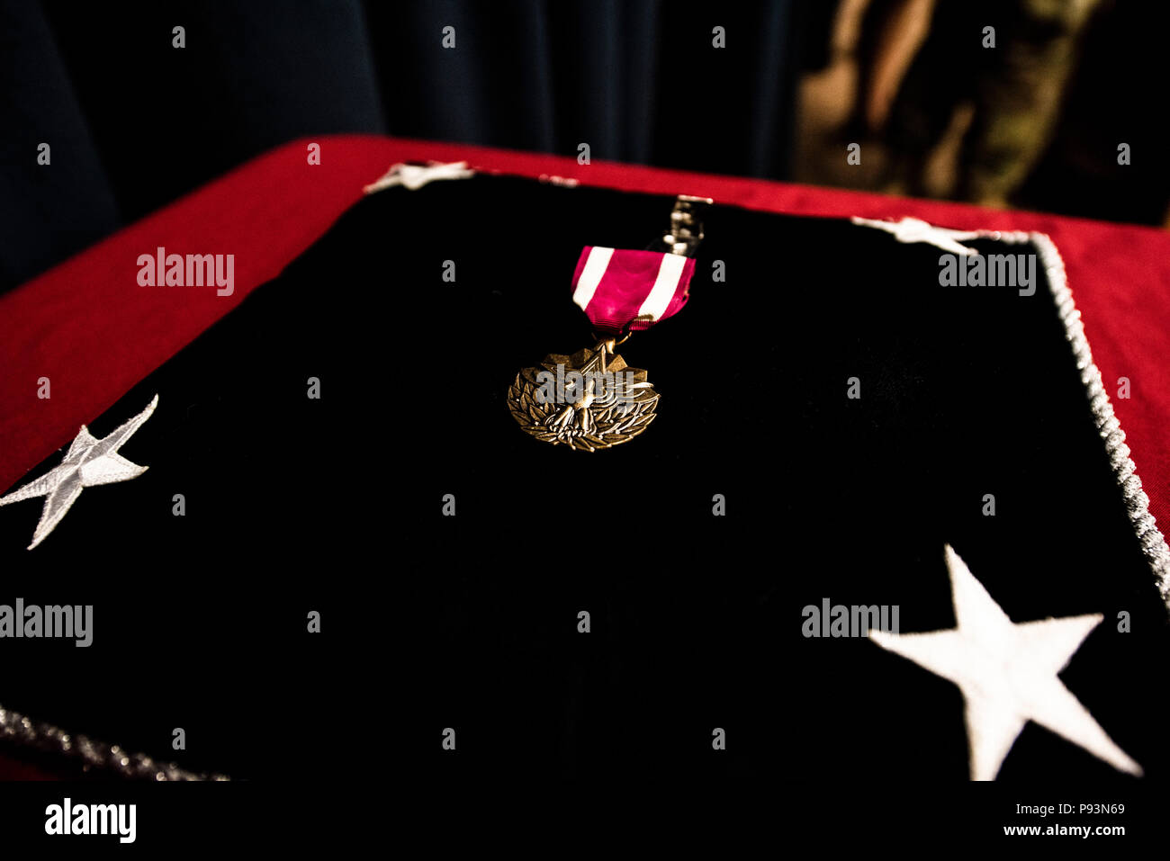 The 27th Special Operations Comptroller Squadron performs a change of ...