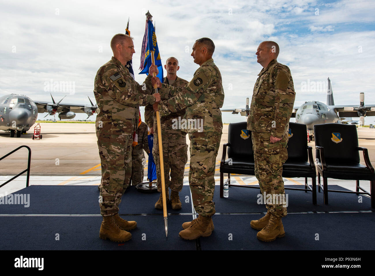 The 27th Special Operations Aircraft Maintenance Squadron performs a ...