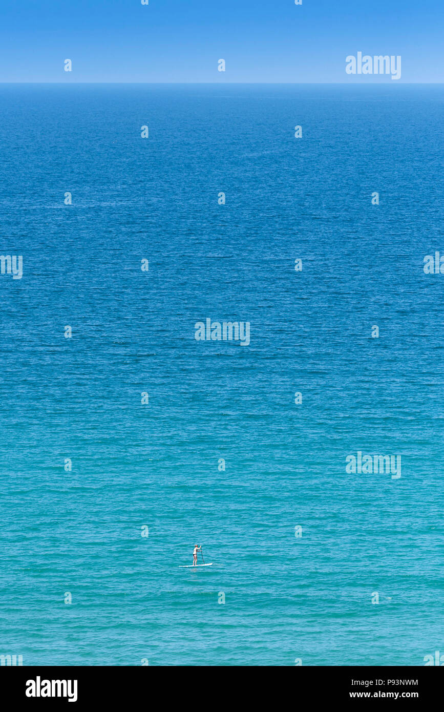 Paddle in sea hi-res stock photography and images - Alamy