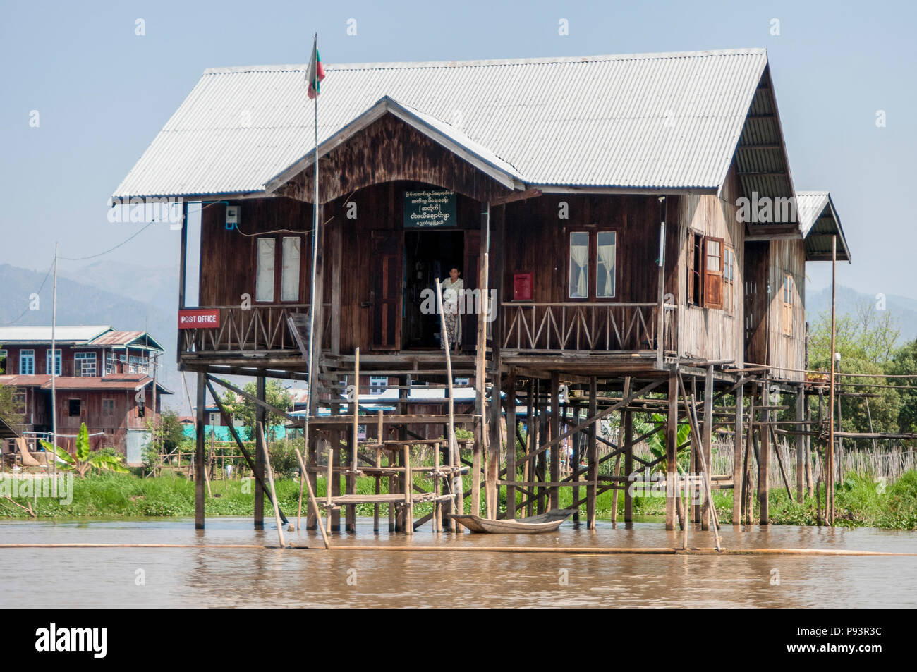 Floating Village in Heho Stock Photo - Alamy