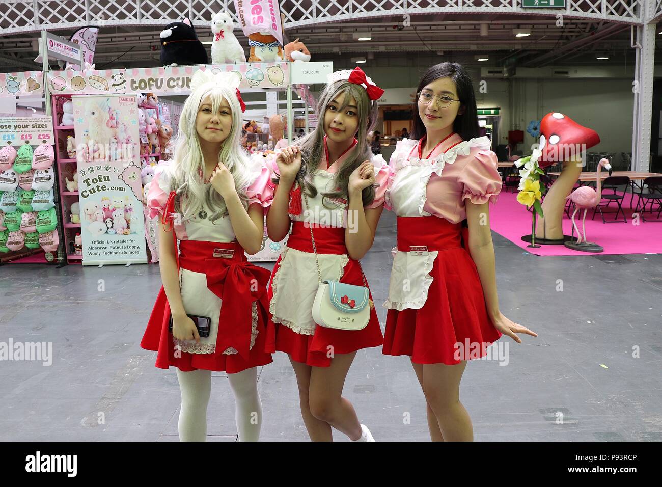 Hyper Japan 13 July 2018 OLYMPIA LONDON Stock Photo - Alamy