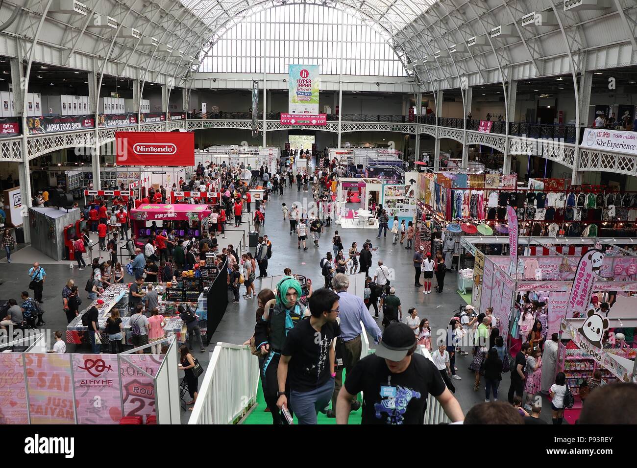 Hyper Japan 13 July 2018 OLYMPIA LONDON Stock Photo - Alamy