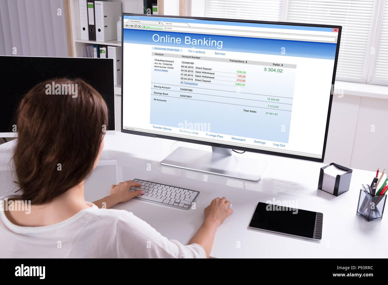 Transfer of office hi-res stock photography and images - Alamy