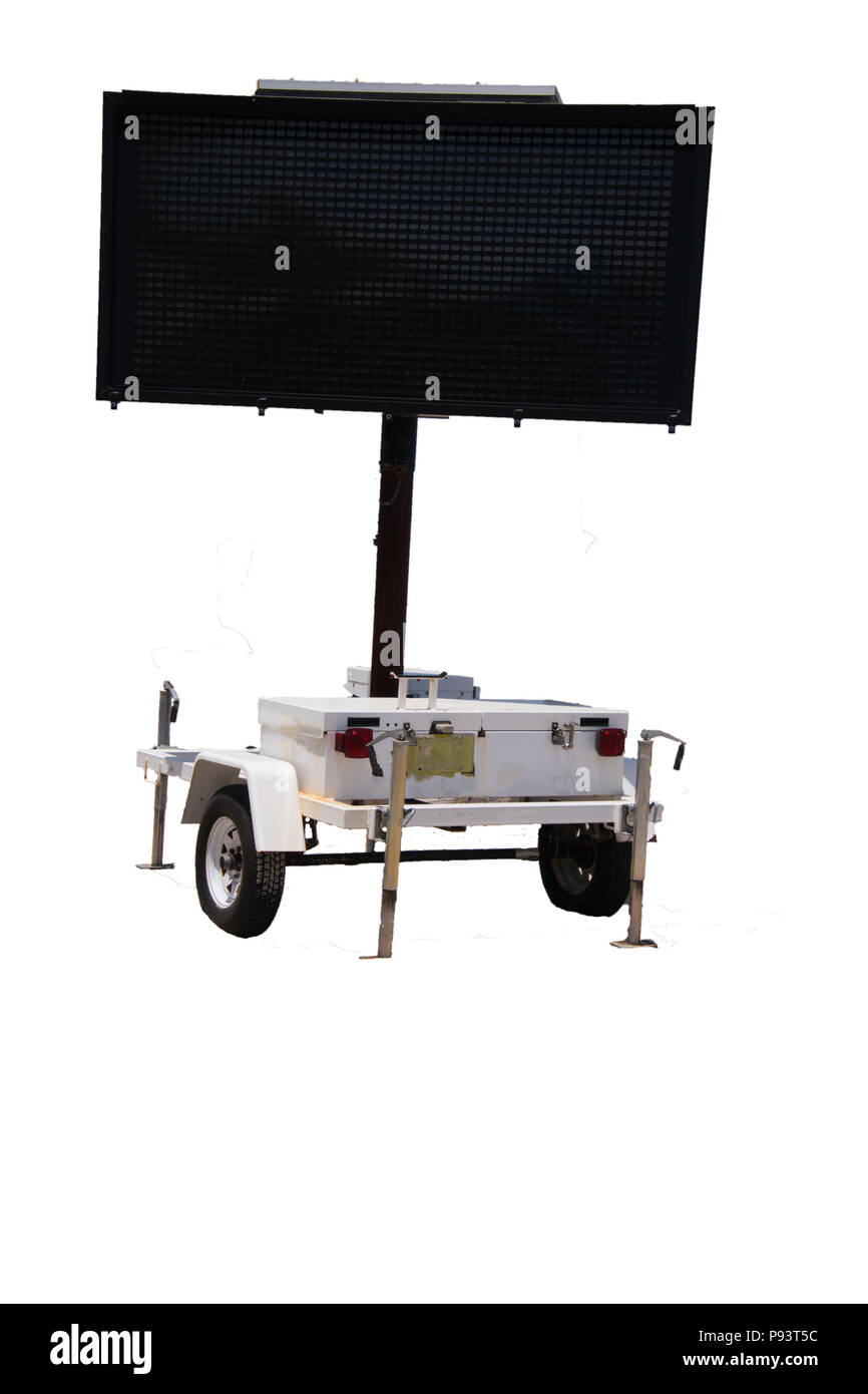 Electronic freeway sign hi-res stock photography and images - Alamy