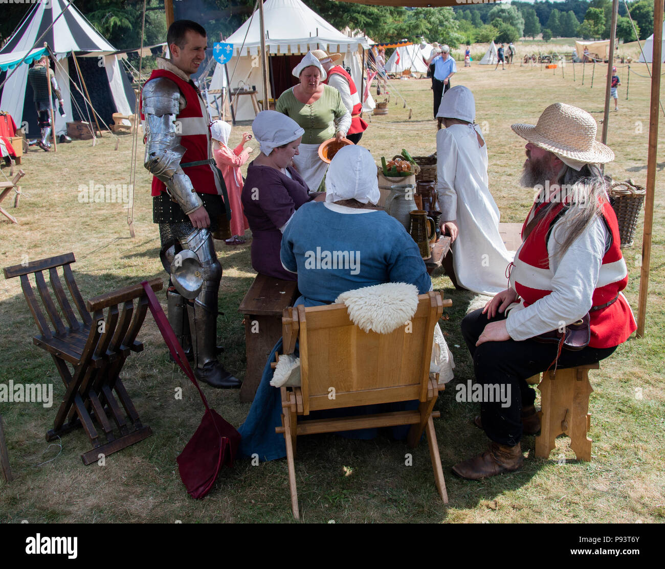 The Medieval Battle of Northampton and Tournament 2018 DELAPRE ABBEY ...