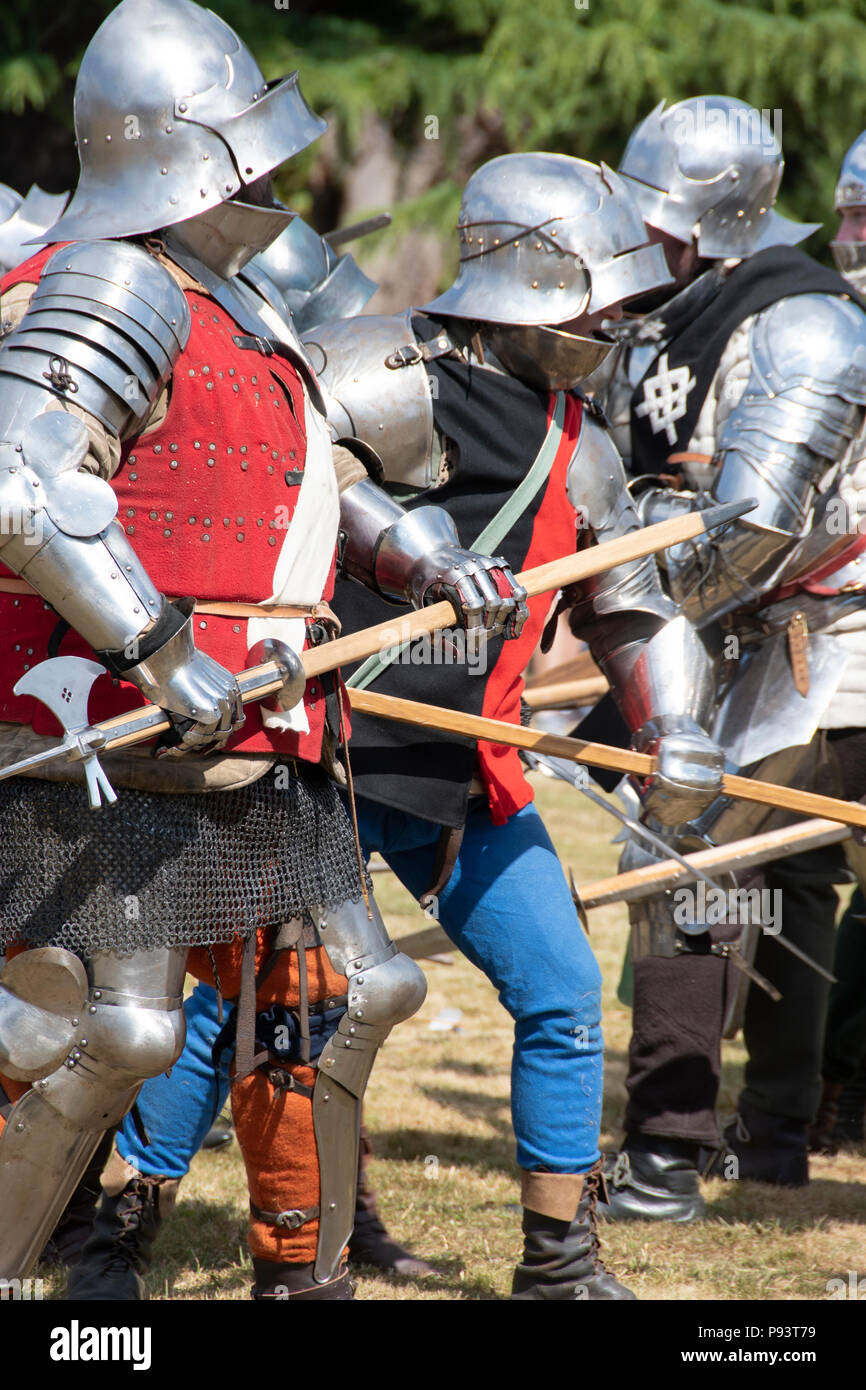 The Medieval Battle of Northampton and Tournament 2018 DELAPRE ABBEY ...