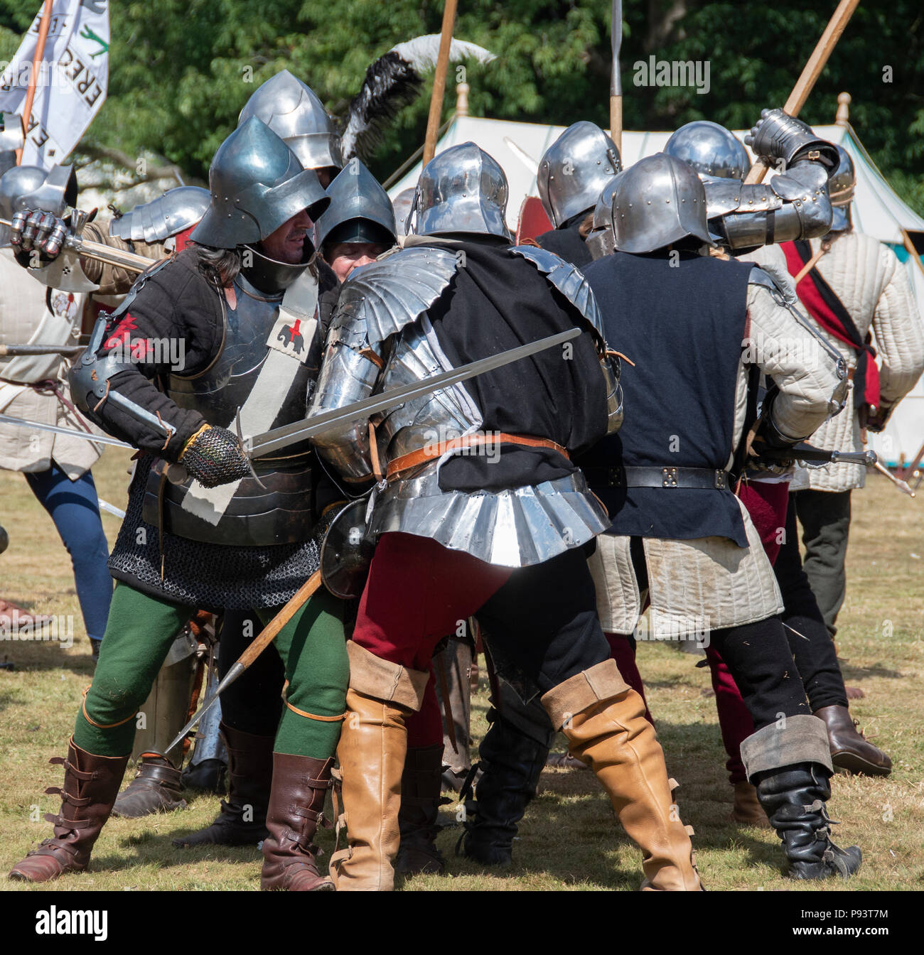The Medieval Battle of Northampton and Tournament 2018 DELAPRE ABBEY ...