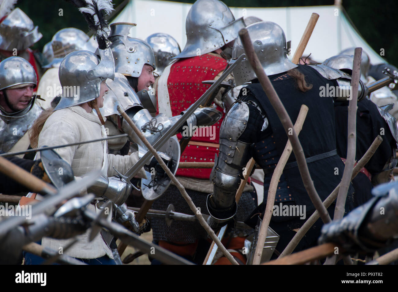 The Medieval Battle of Northampton and Tournament 2018 DELAPRE ABBEY ...