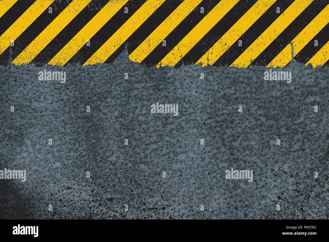 Metal texture yellow hazard stripes hi-res stock photography and images ...