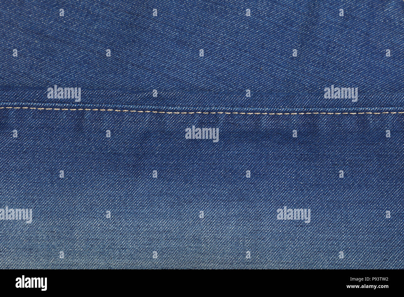 Dark indigo blue washed cotton jeans denim texture background with ...