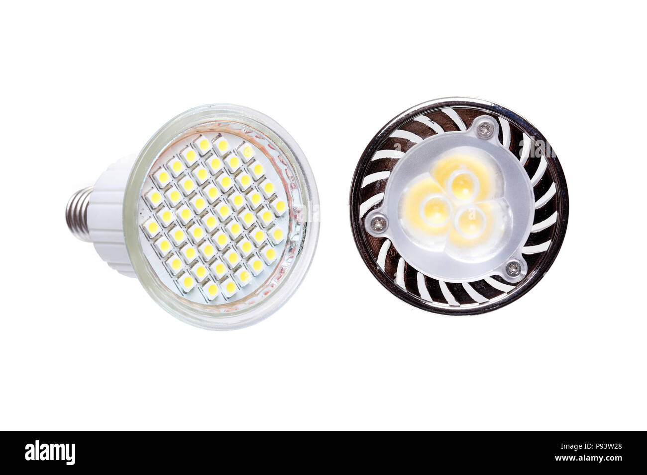 Two energy saving light bulbs hi-res stock photography and images - Alamy