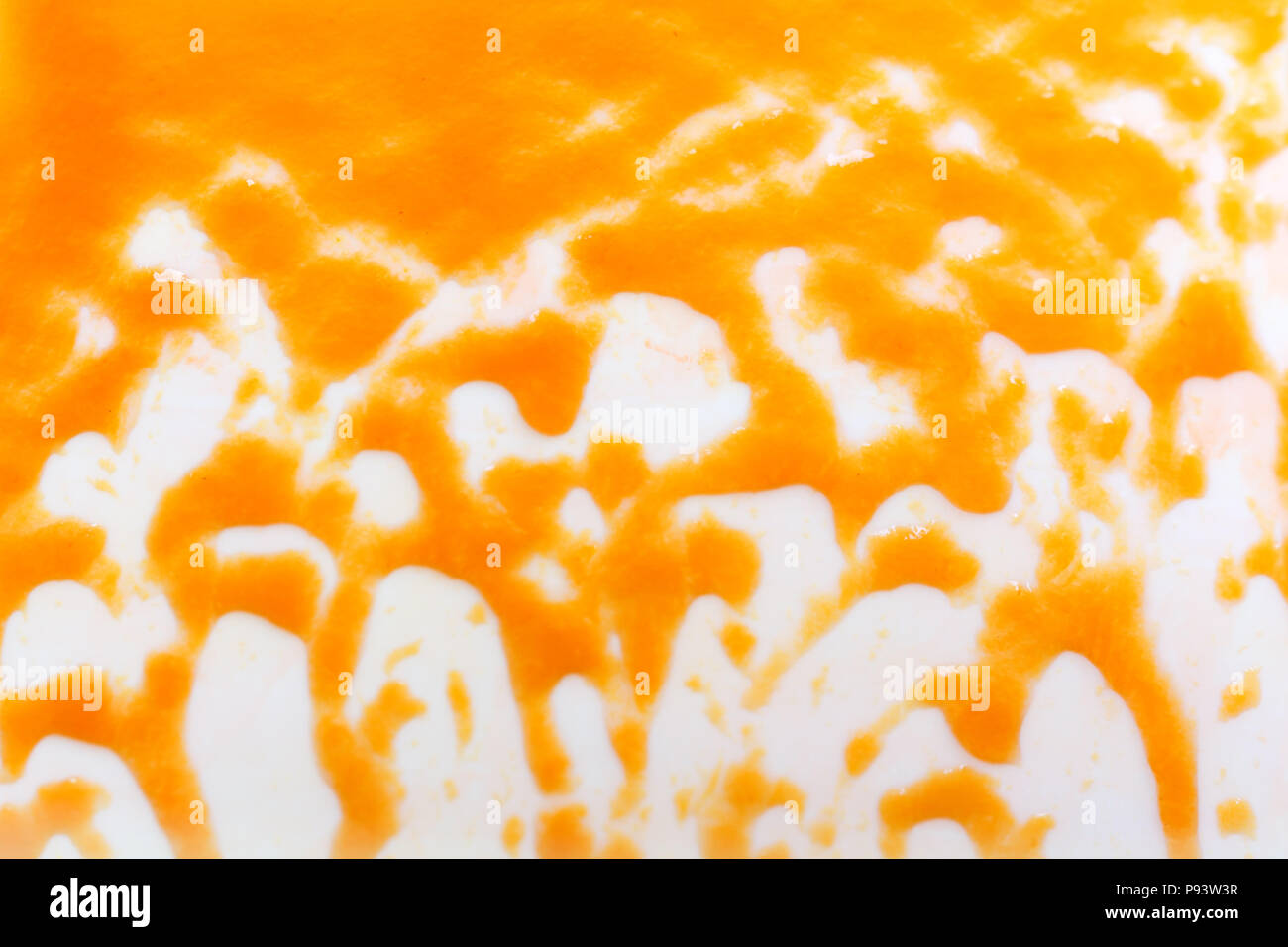 Orange jam texture on macro Stock Photo - Alamy