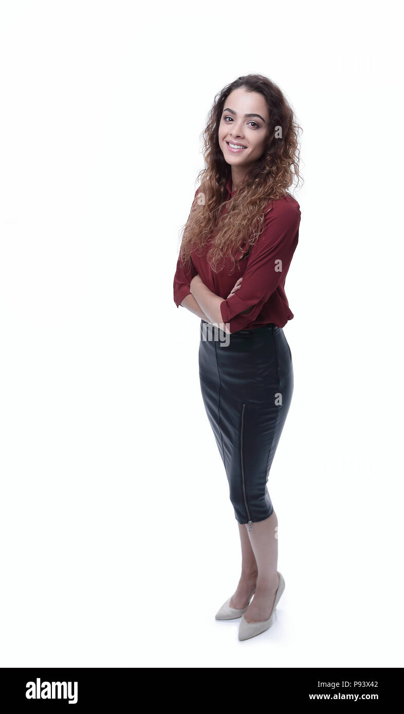 portrait of confident female Stock Photo - Alamy