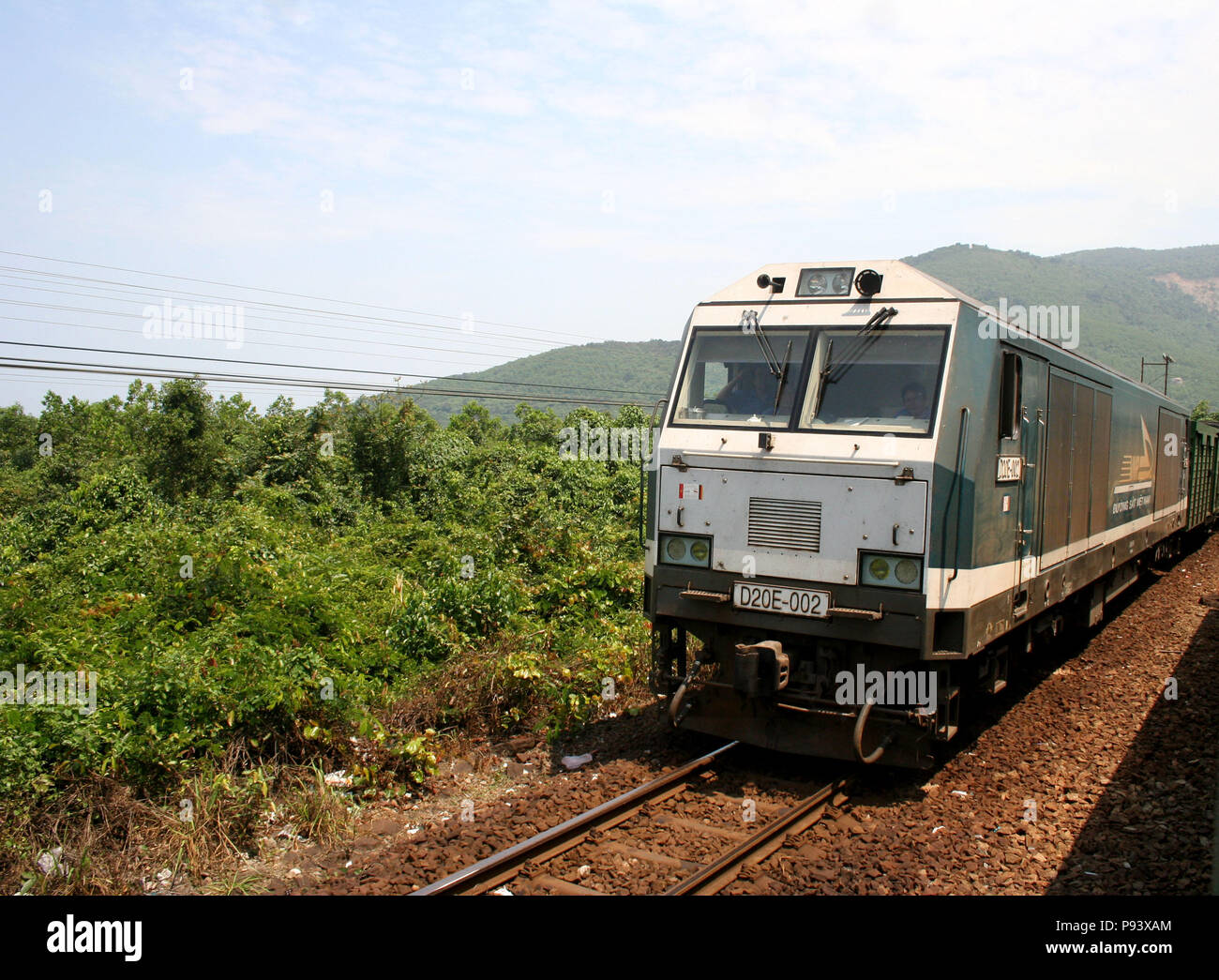 Vietnamese railway train hi-res stock photography and images - Alamy