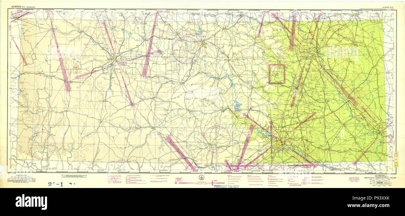 Aeronautical map hi-res stock photography and images - Alamy
