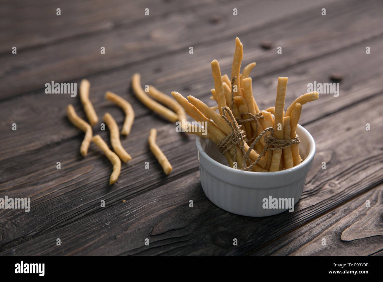 kue bawang. garlic cracker traditional indonesian culinary food Stock ...