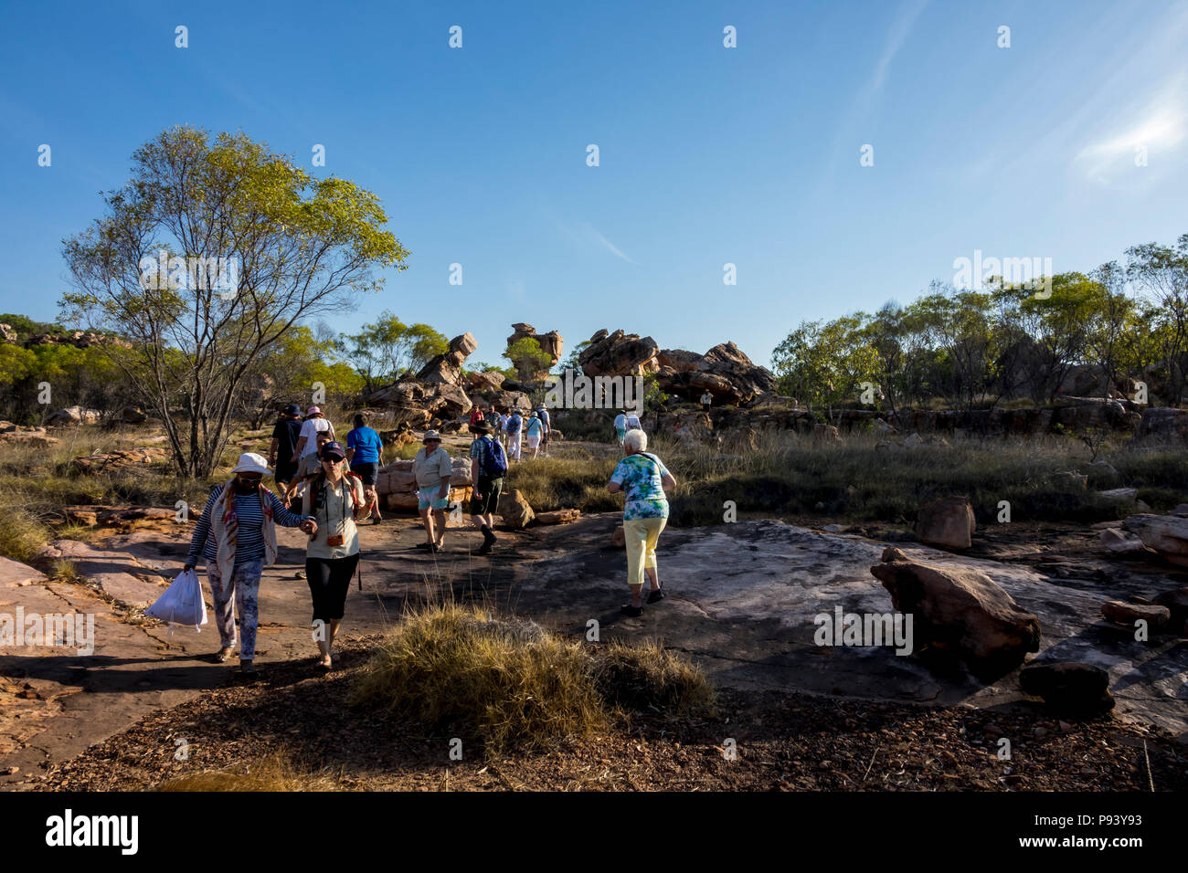 Expedition cruise ship passengers at Vansittart Bay and Jar Island ...