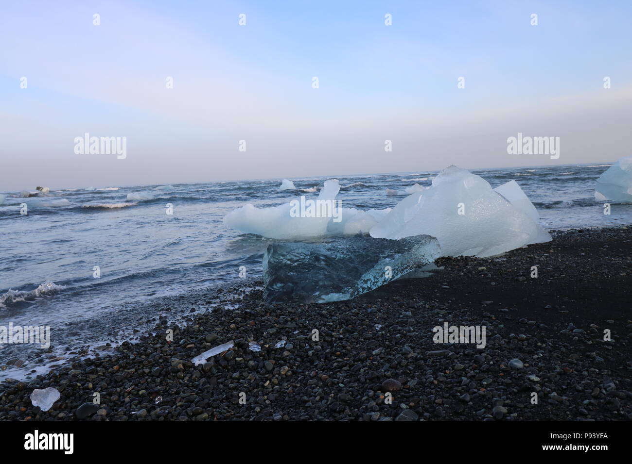 Iceland - Diamond Beach, Icebergs Stock Photo - Alamy