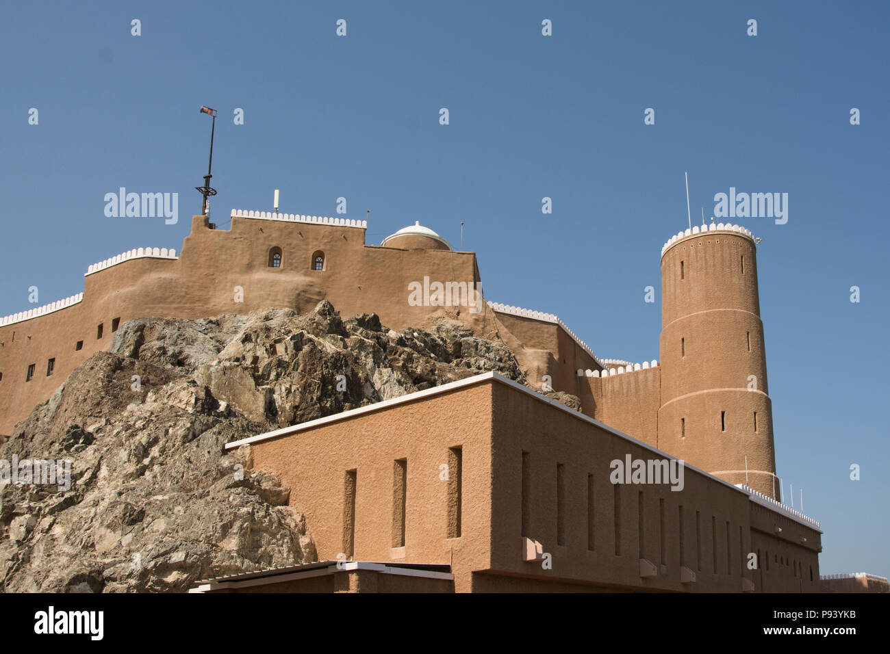 OMAN, Old Muscat, Portuguese fort, Fort Jalali (1580 Stock Photo - Alamy