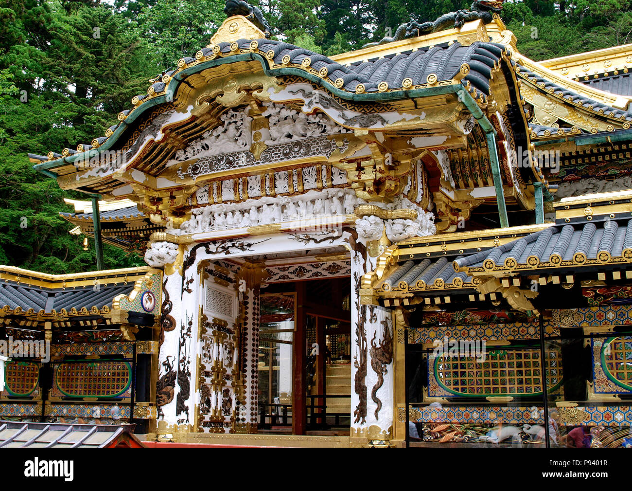 Temple of World heritage site in Nikko, Japan Stock Photo - Alamy