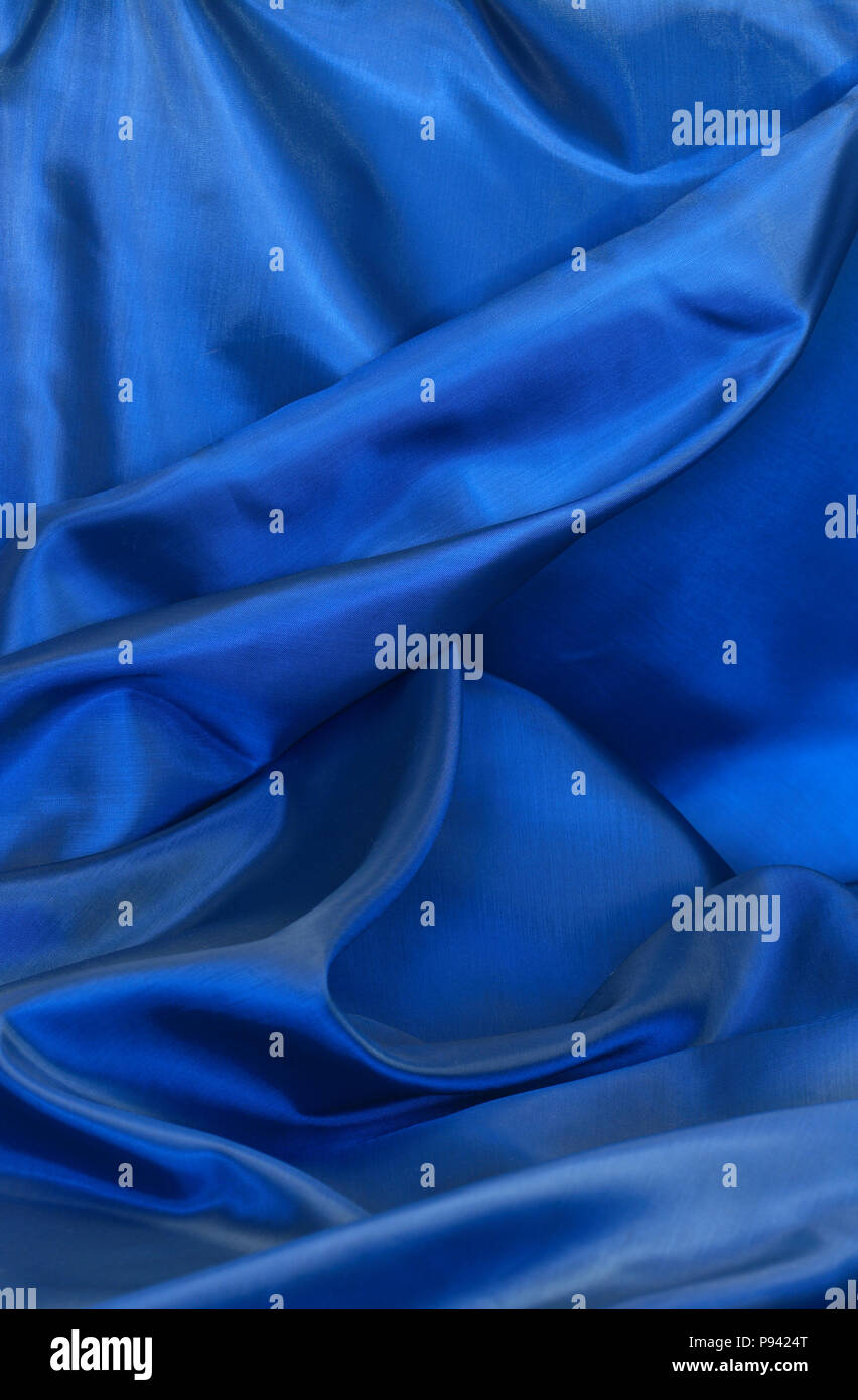 Background made from nice smooth blue textile Stock Photo - Alamy