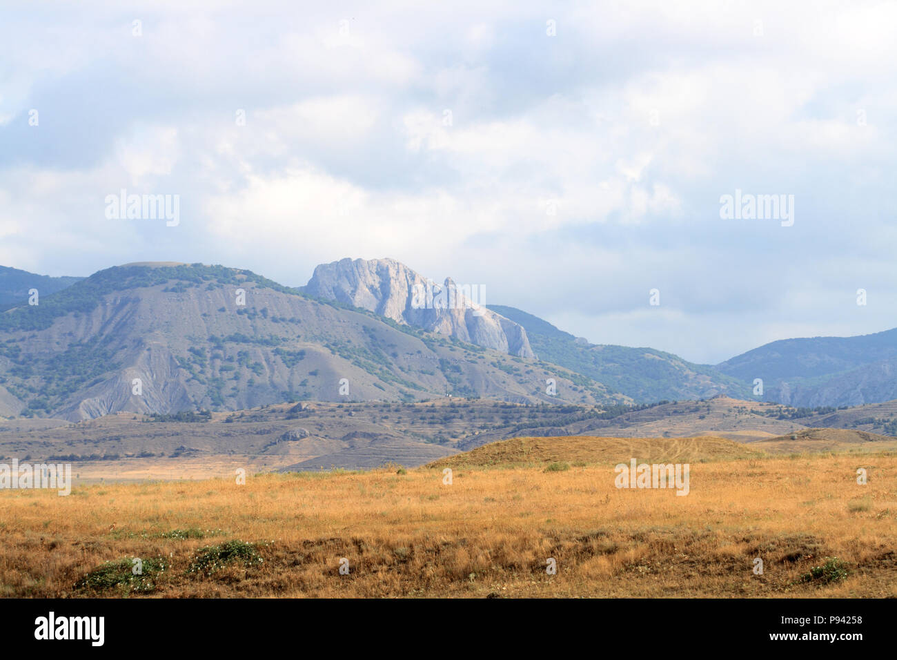 Crimea landscape steppe hi-res stock photography and images - Alamy