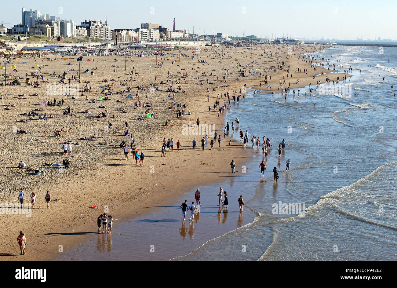 Den Haag, Netherlands - Scheveningen Beach Stock Photo - Alamy