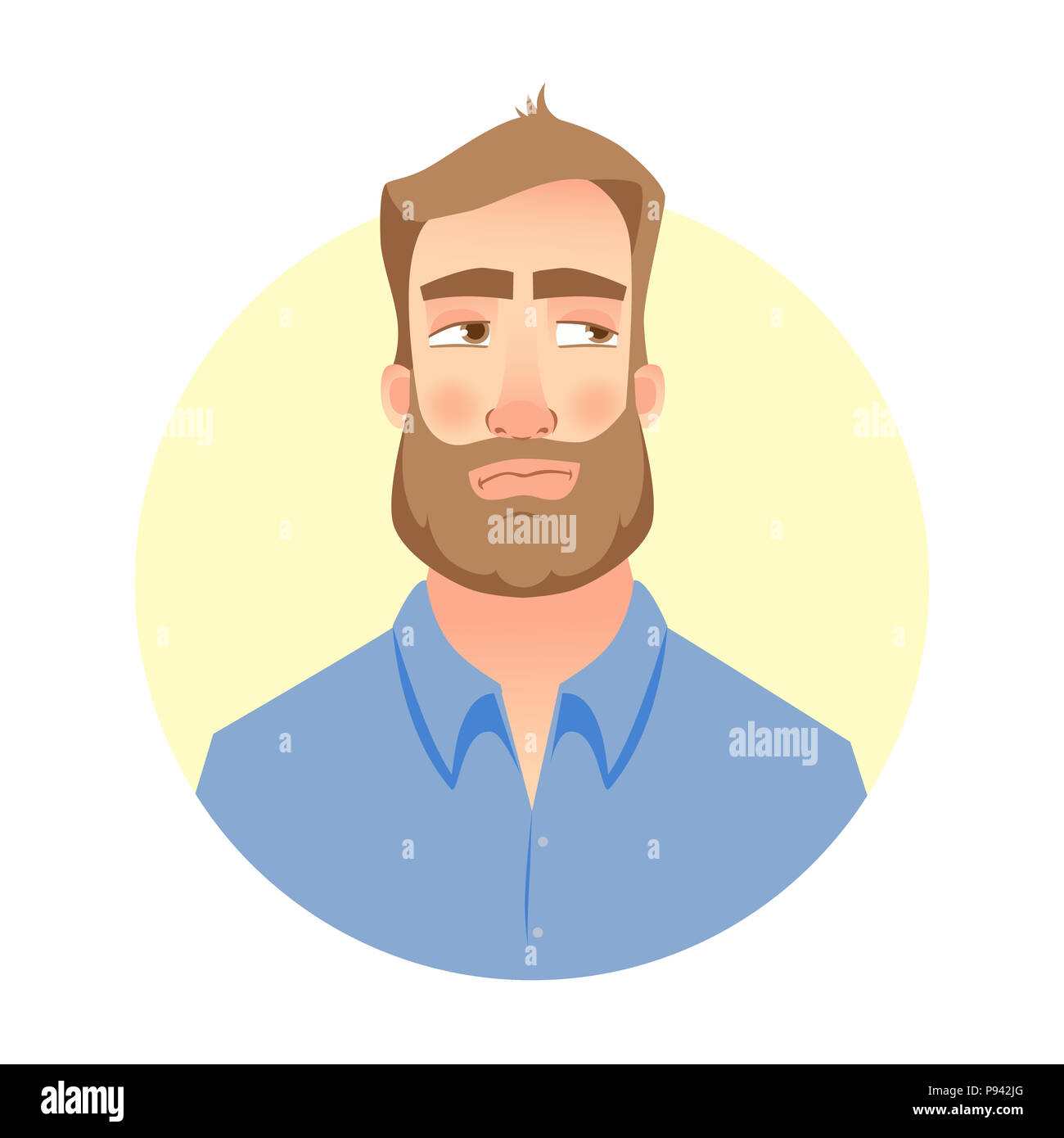 Offended illustration Cut Out Stock Images & Pictures - Alamy