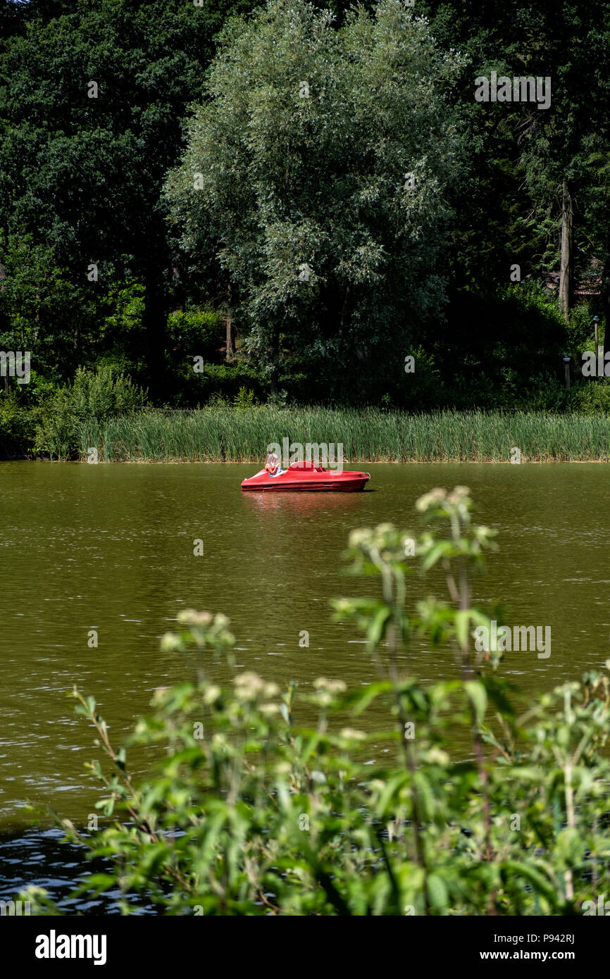 Pedalo on river hi-res stock photography and images - Alamy