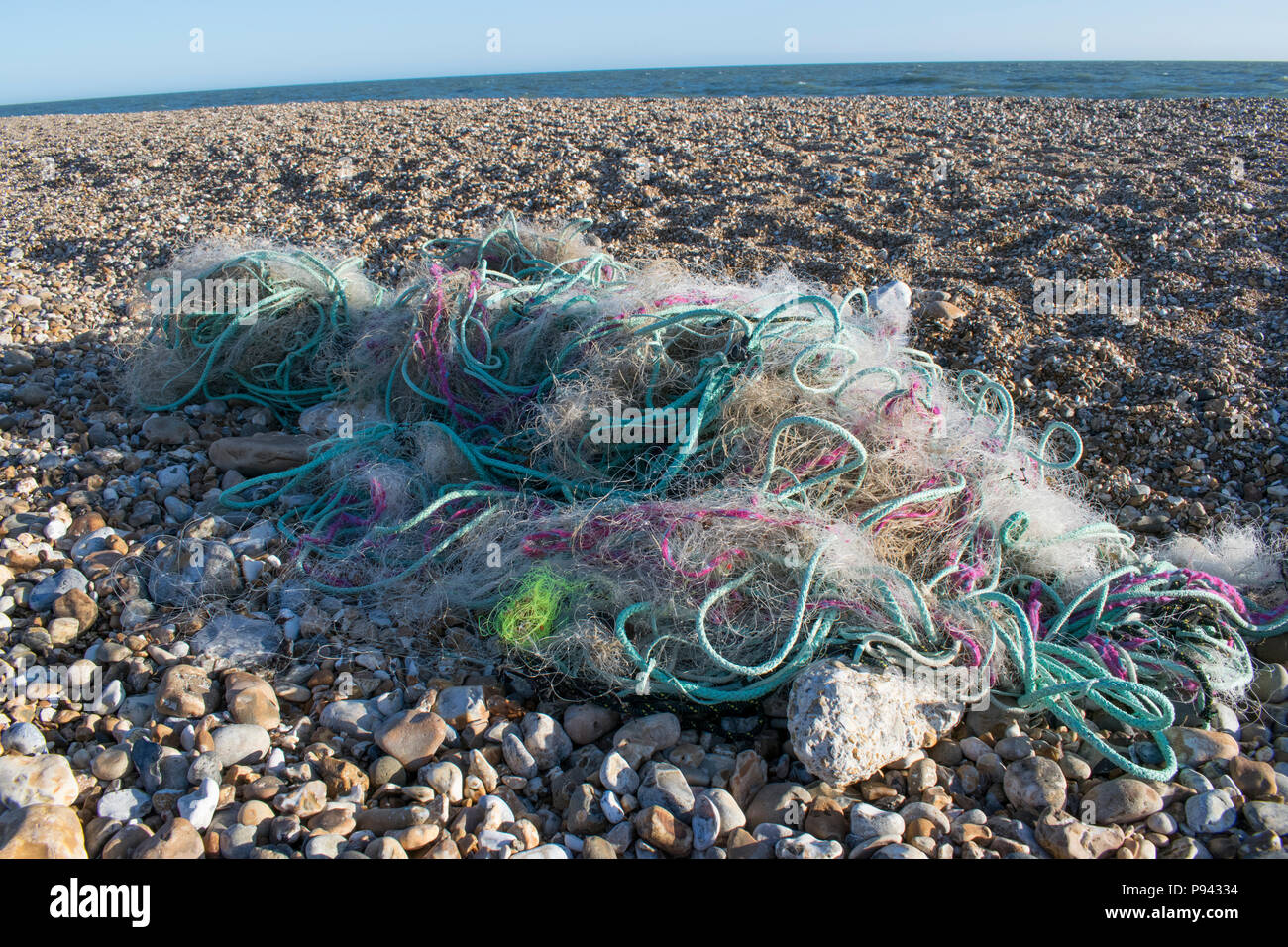 Discarded fishing net hi-res stock photography and images - Alamy