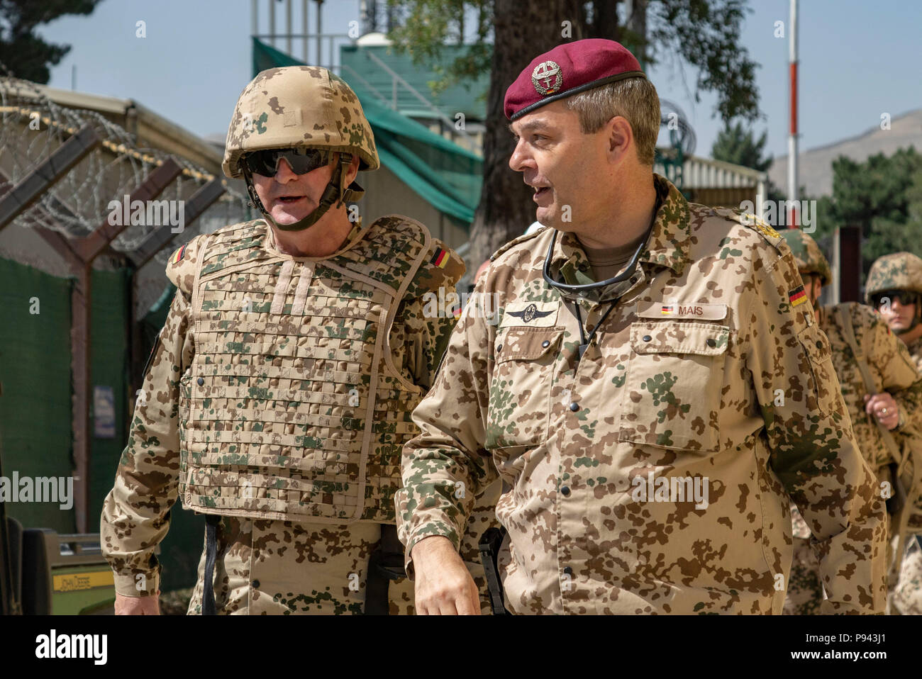 KABUL, Afghanistan (July 6, 2018) – German Army Gen. Eberhard Zorn ...