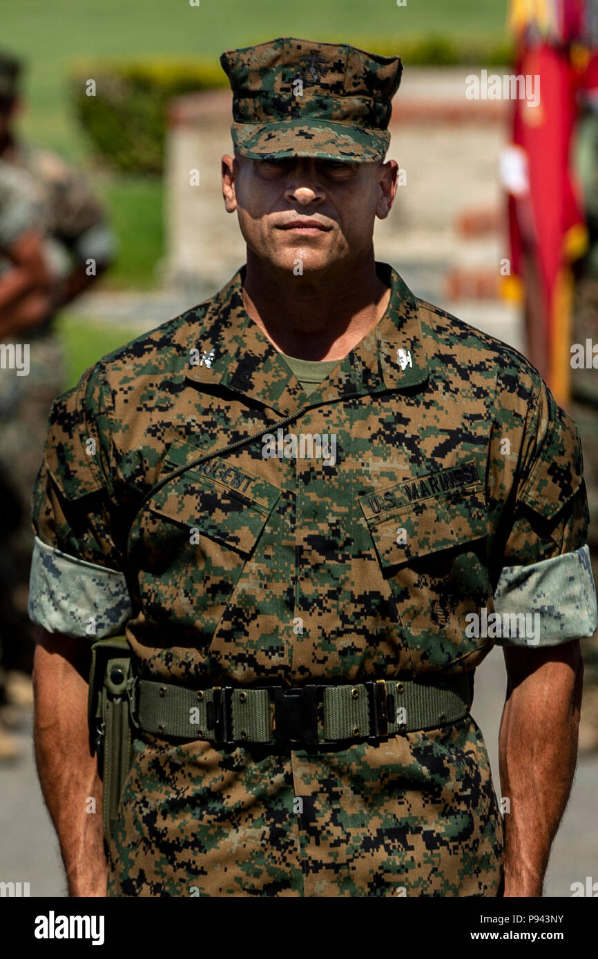 U.S. Marine Corps Col. Paul Nugent, chief of staff of 1st Marine ...