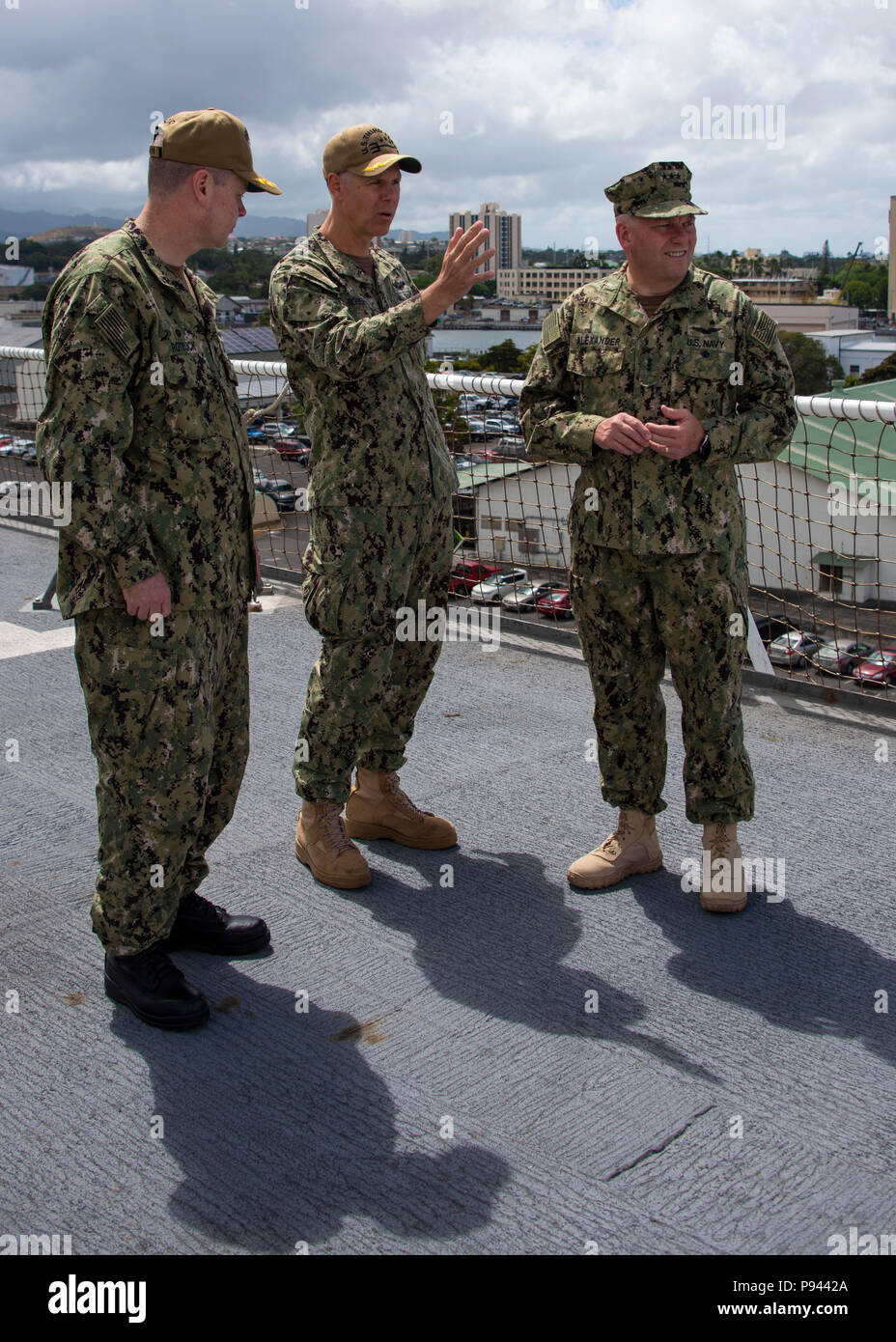 180706-N-ZZ513-3143 PEARL HARBOR (July 6, 2018) Vice Adm. John D ...