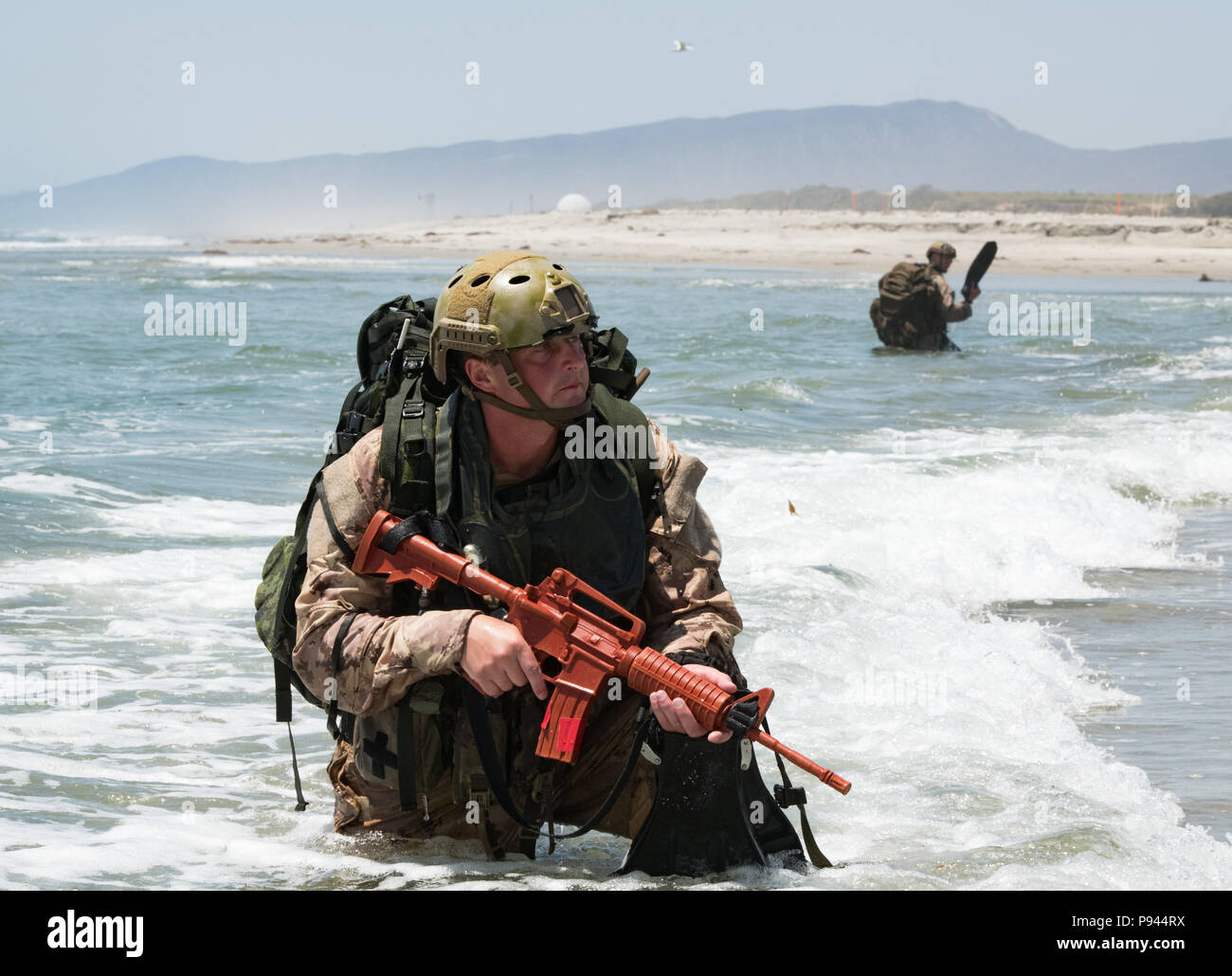 Canadian Army Master Corporal Paul Tremblay, a member of the Canadian ...