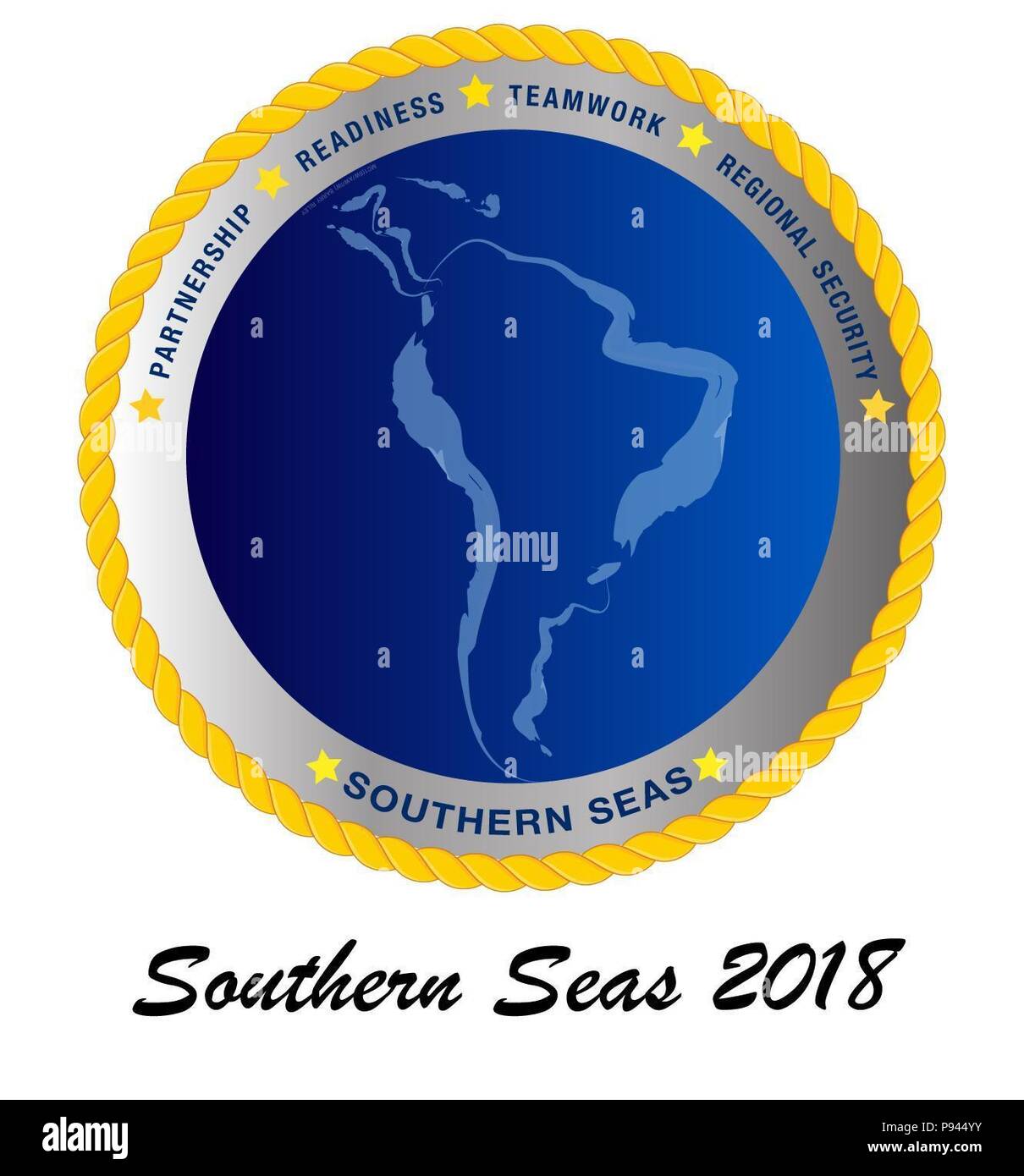 Southern Seas 2018 logo Stock Photo - Alamy