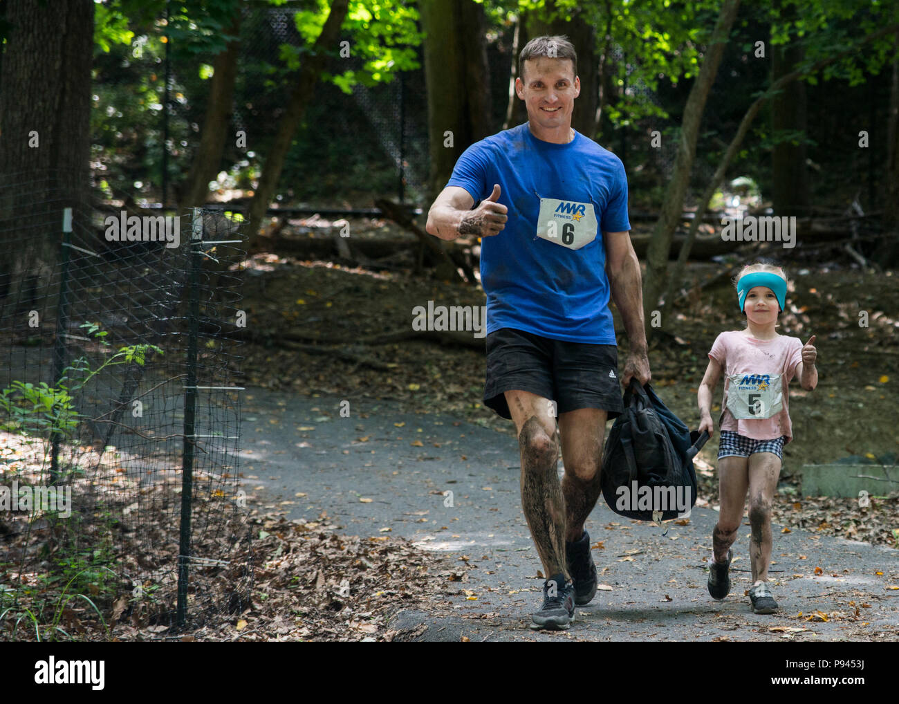 Obstacle course children mud hi-res stock photography and images - Alamy