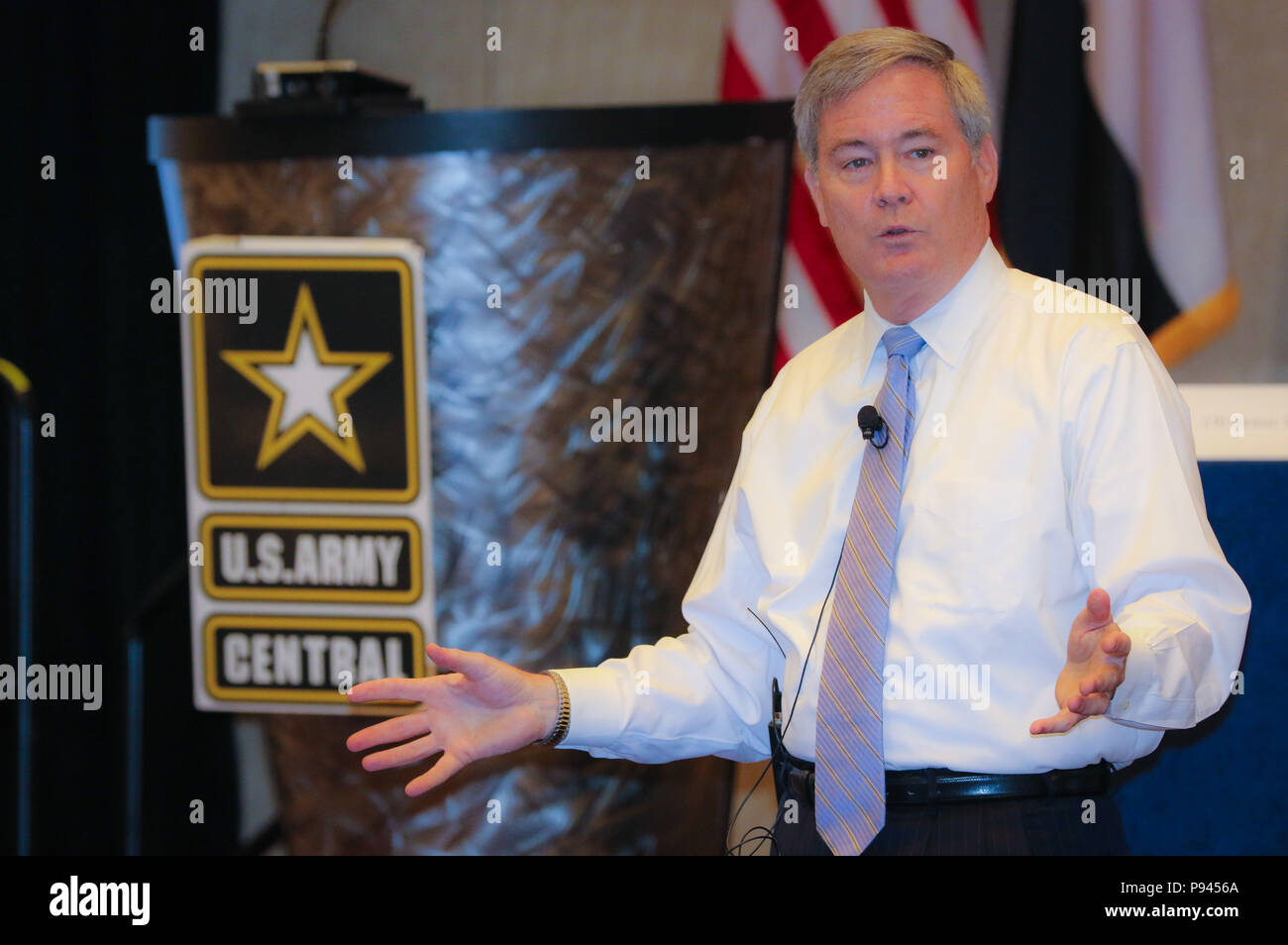 Retired U.S. Army Lt. Gen. Terry A. Wolff, director, Near East South ...