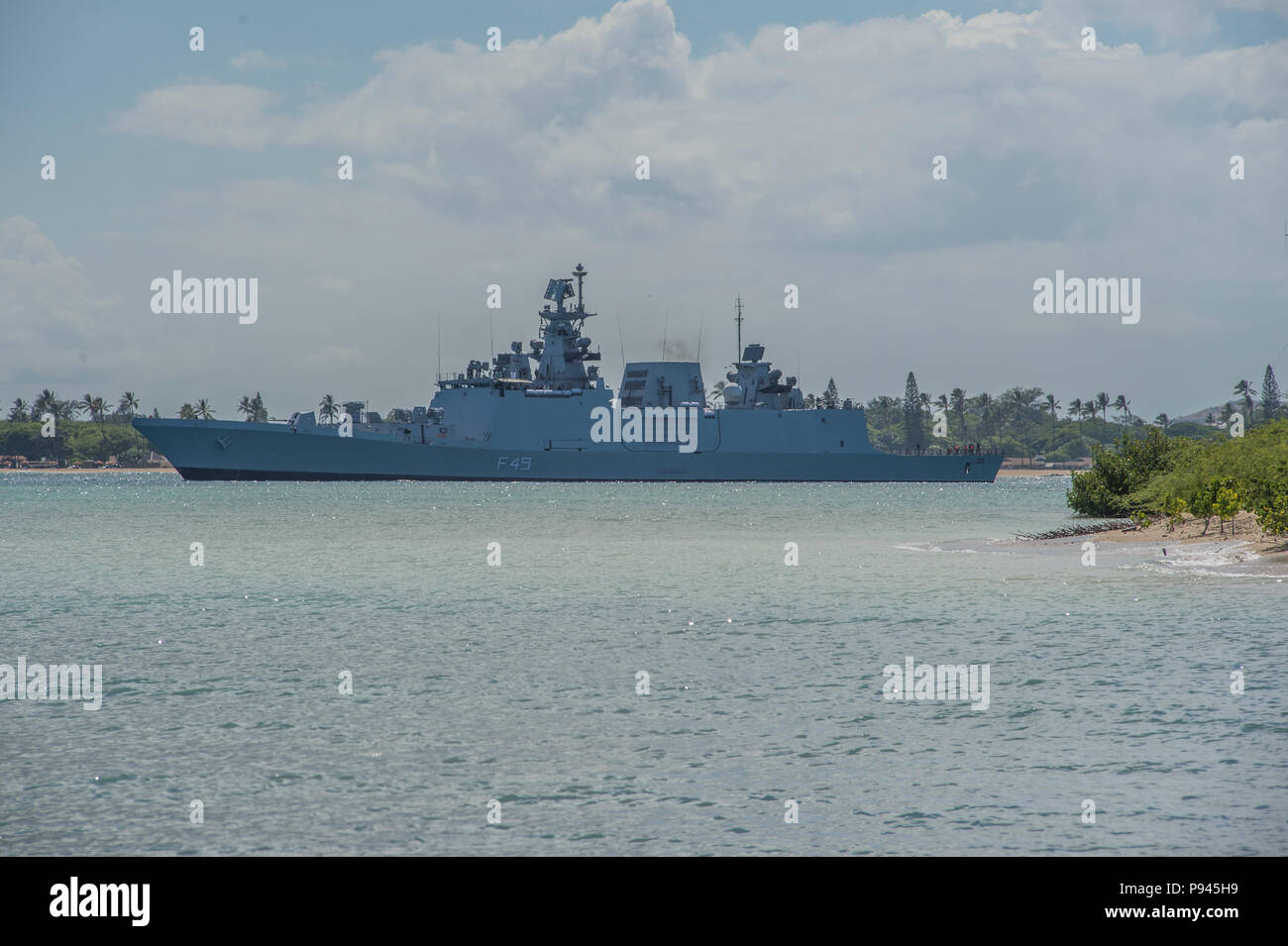 180709-N-IY142-130 PEARL HARBOR (July 9, 2018) -- Indian Navy stealth ...