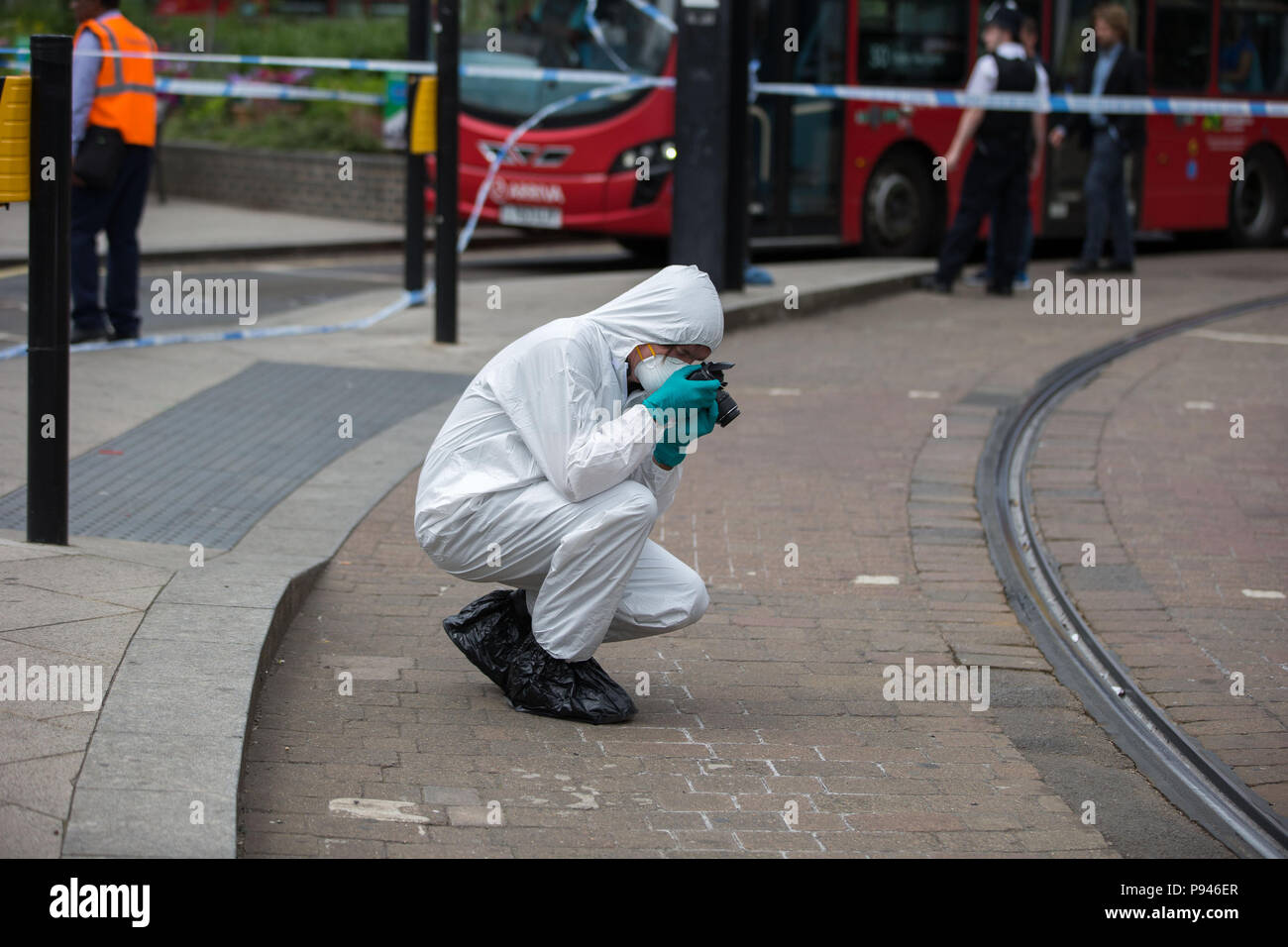Attendance at crime scene hi-res stock photography and images - Alamy